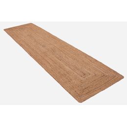 Tischl&auml;ufer OTTO HOME "Aimka", beige (natur), B:40cm L:150cm, Jute, Tischdecken, Tischl&auml;ufer, 100% Jute, 40x150cm, Pflegeleicht, Flechtmuster, Hochwertig und Stabil
