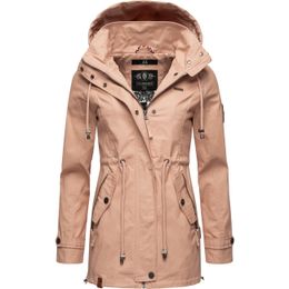 Outdoorjacke Marikoo "&Uuml;bergangsjacke Nyokoo", Damen, Gr. S, rosa (light rose with p.), Obermaterial: 100% Baumwolle CO. Obermaterial: Futter: 100% Polyester PES. 100% Polyester PES., Jacken Outdoorjacke