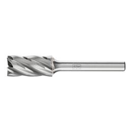 Pferd TOOLS Hartmetall Hochleistungsfr&auml;sstift ALU Zylinder ZYAS stirn &Oslash; 12x25 mm Schaft-&Oslash; 6 mm Alu/NE Metal (21100586)