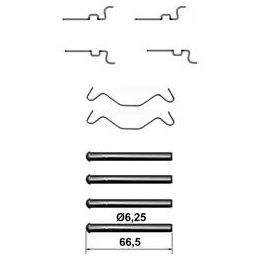 ATE Zubeh&ouml;rsatz, Scheibenbremsbelag 13046001362