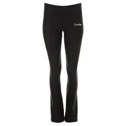 Leggings WINSHAPE "Functional Power Shape BCL102", Damen, Gr. XS, Normalgr&ouml;&szlig;en, schwarz, 80% Polyester, 20% Elasthan, Hosen Leggings, Boot Cut