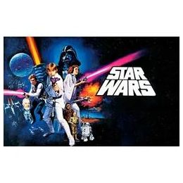 Vliestapete Komar "Digitaldruck Vlies - Star Wars Poster Classic 1 - Gr&ouml;&szlig;e 400 x 250 cm", bunt, B:400m L:250m, Vlies, Tapeten, Kinderzimmer