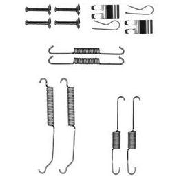 ATE Zubeh&ouml;rsatz, Bremsbacken 03.0137-9304.2 hinten rechts links f&uuml;r FORD 1550203 E4B1-2A225-AA 8V51-2A225-AA