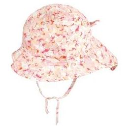 Baseball Cap Chaplino, M&auml;dchen, Gr. 50, rosa, 100% Baumwolle, bedruckt, Caps, mit Schmetterlingen und Nackenschutz