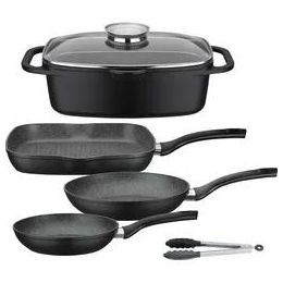Topf-Set GSW "Gourmet Granit", schwarz, T&ouml;pfe, Induktion