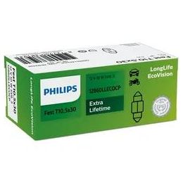 Philips Sofitte LongLife EcoVision 10W (1 Stk.) 12860LLECOCP Gl&uuml;hlampe, Kofferraumleuchte,Gl&uuml;hlampe, Innenraumleuchte,Gl&uuml;hlampe 12V f&uuml;r CHEVROLET SSAN