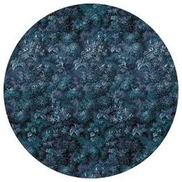 Vliestapete Komar "Vlies selbstklebend - Azul - Gr&ouml;&szlig;e 125 x 125 cm", blau (blau, wei&szlig;), B:125m L:125m, Vlies, Tapeten, Wohnzimmer, Schlafzimmer