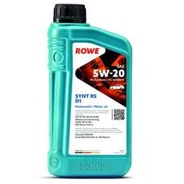ROWE HIGHTEC SYNT RS D1 SAE 5W-20 (1 L) 20342-0010-99 Motor&ouml;l f&uuml;r TOYOTA ASTON MARTIN HYUNDAI JEEP DODGE KIA SUBARU LANCIA MITSUBISHI CHRYSLER LEXUS F