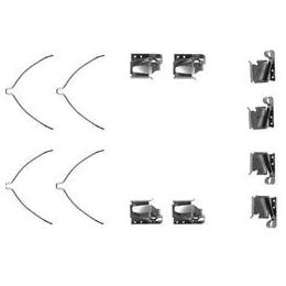 f.becker Zubeh&ouml;rsatz, Scheibenbremsbelag 10510262 vorne rechts links f&uuml;r TOYOTA