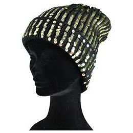 Strickm&uuml;tze "Beeke", Damen, schwarz, Kunstfaser, Collezione Alessandro, M&uuml;tzen Strickm&uuml;tze