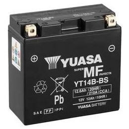 Yuasa YT14B 12V 12Ah 210A Starterbatterie 13Ah f&uuml;r YAMAHA MOTORCYCLES