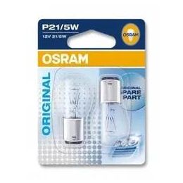 Osram Original P21/5W 12V Doppelblister 7528-2BL Gl&uuml;hlampe, Brems-/Schlusslicht,Gl&uuml;hlampe, R&uuml;ckfahrleuchte,Gl&uuml;hlampe, Nebel-/Schlusslicht,Gl&uuml;hlampe, P
