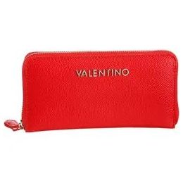 Geldb&ouml;rse Valentino BAGS "DIVINA", Damen, rot, Lederimitat, Kleinlederwaren, Geldbeutel Portemonnaie Damenb&ouml;rse