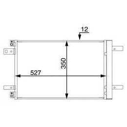 Mahle Kondensator, Klimaanlage AC 886 000S f&uuml;r GENERAL MOTORS PEUGEOT FIAT CITRO&Euml;N VAUXHALL OPEL DS 9673629780 9816746580 3644520