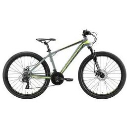 Mountainbike Bikestar Gr. 41, grau, Fahrr&auml;der, 41cm, 26 Zoll (66,04cm), f&uuml;r Damen und Herren, Kettenschaltung