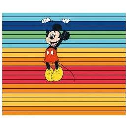 Vliestapete Komar "Digitaldruck Vlies - Mickey Magic Rainbow - Gr&ouml;&szlig;e 300 x 250 cm", bunt (bunt, bunt), B:300m L:250m, Vlies, Tapeten, Kinderzimmer