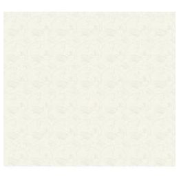 Vliestapete ARCHITECTS PAPER "Fan", wei&szlig; (wei&szlig; metallic), B:0,53m L:10,05m, Vinyl, Vlies, Tapeten, Geometrische Tapete Designer Metallic Tapeten Wohnzimmer Schlafzimmer