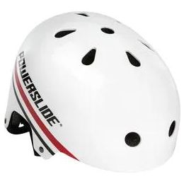 Schutzhelm Powerslide "PS Pro Urban" Gr. 51, wei&szlig; (rot, schwarz, wei&szlig;), Helme, 51/54