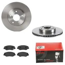 Brembo Bremsensatz-Vorderachse IJDTIDEQB9 Bremsensatz, Scheibenbremse vorne rechts links innenbel&uuml;ftet 282mm f&uuml;r ACURA HONDA 45022T2FA00 45022TEAT00 4