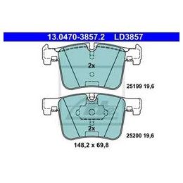 ATE Bremsensatz-Vorn und hinten SG00000D8I Bremsensatz, Scheibenbremse vorne rechts links bel&uuml;ftet 330mm f&uuml;r BMW 34116854126 34116798978 34356790303