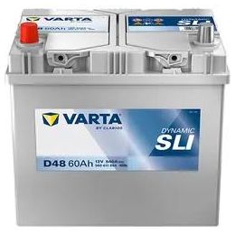 Varta Starterbatterie DYNAMIC SLI 12 V, 60 Ah, 540 A 560411054K262 12V 60Ah 540A f&uuml;r HYUNDAI MITSUBISHI VW FIAT / LANCIA TOYOTA MAZDA SUBARU JAC HONDA
