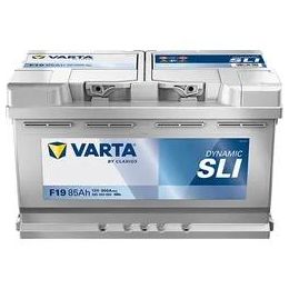 Varta Starterbatterie DYNAMIC SLI 12 V, 85 Ah, 800 A 585400080K262 12V 85Ah 800A f&uuml;r RENAULT HYUNDAI VW FIAT TOYOTA AUDI MERCEDES-BENZ VOLVO BMW OPEL