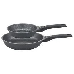Pfannen-Set GSW "Easy Click", schwarz, &Oslash;:28cm, Pfannen, Induktion