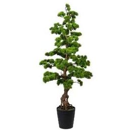 Kunstbonsai Creativ green "Bonsai Kiefer", gr&uuml;n, H:140cm &Oslash;:60cm, Kunststoff, Kunstpflanzen, Geschenkartikel