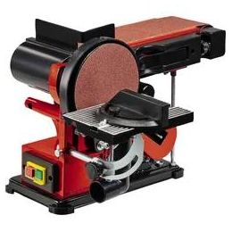 Stand-Band-Tellerschleifer Einhell "TC-US 380", rot (rot, schwarz), B:49cm H:32cm L:49cm T:39cm, Schleifmaschinen