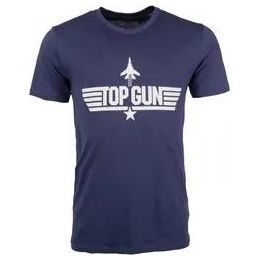 T-Shirt Top Gun "PP201011", Herren, Gr. 54XL, blau (navy), Obermaterial: 100% Baumwolle, Shirts T-Shirt