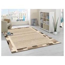 Wollteppich OCI DIE TEPPICHMARKE "Natura Kaja" Gr. 2, beige (natur), B:80cm H:9mm L:150cm, Wolle, Teppiche, reine Wolle, Naturfaser, Wohnzimmer
