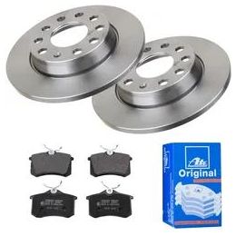 ATE Bremsensatz, Scheibenbremse 142022293 Hinterachse voll 255mm 12mm f&uuml;r VAG Skoda