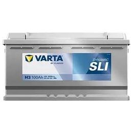 Varta Starterbatterie DYNAMIC SLI 12 V, 100 Ah, 830 A 600402083K262 12V 100Ah 830A f&uuml;r MITSUBISHI VW ASTON MARTIN PEUGEOT LAND ROVER AUDI IVECO DAF ME