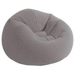 Luftsessel Intex "Beanless Bag&Atilde;&cent; Chair", grau, Luftbetten, B/H/L: 104cm x 69cm x 107cm, Vinyl, B:104cm H:69cm L:107cm