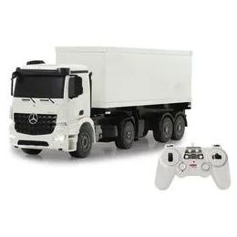 RC-LKW Jamara "Mercedes Benz Arocs", wei&szlig;, Fernlenkfahrzeuge, KinderB:59cm H:22cm T:59cm, Kunststoff, mit Container, B:59cm H:22cm T:59cm