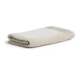 M&ouml;ve Badetuch M&Ouml;VE "Loft", beige (papyrus), B:80cm L:150cm, Walkfrottier, Baumwolle, Handt&uuml;cher, Badetuch, mit breiter Bord&uuml;re