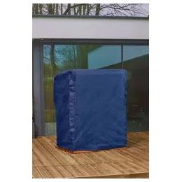 Strandkorb-Schutzh&uuml;lle WINZA OUTDOOR COVERS "Premium", blau, B:105cm H:160cm L:105cm, Polypropylen (PP), Planen, BxTxH: 105x105x160/135 cm, UV best&auml;ndig, 100 % recycelbar, blau