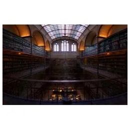 Fototapete papermoon "Photo-Art JESUS M GARCIA, RIJKSMUSEUM-BIBLIOTHEK", bunt, B:2,5m L:1,86m, Vlies, Tapeten