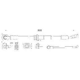 ATE Bremsschlauch 24.5291-0508.3 vorne links f&uuml;r SUZUKI 51550-81A00