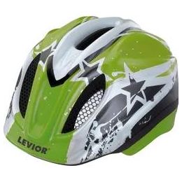 Kinderfahrradhelm Levior "Stars" Gr. S, gr&uuml;n, Helme, Kinder, S Kopfumfang: 46cm - 51cm