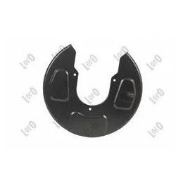 Abakus Spritzblech, Bremsscheibe 131-07-655 hinten links schwarz 315mm f&uuml;r SKODA VW SEAT FORD VAG 7241039 7M0615609A