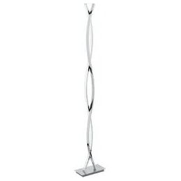 Eglo LED Stehlampe "LASANA 2", wei&szlig; (chromfarben), 2, H: 142cm, Leuchten, Stehleuchte, LED Stehlampe