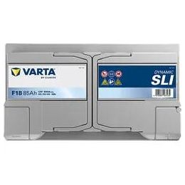 Varta Starterbatterie DYNAMIC SLI 12 V, 85 Ah, 800 A 585200080K262 12V 85Ah 800A f&uuml;r SKODA VW SEAT AUDI TOYOTA MERCEDES-BENZ PORSCHE VOLVO OPEL BMW NI