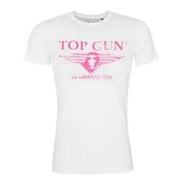 T-Shirt Top Gun "Beach TG20191071", Damen, Gr. 3xl, pink, Obermaterial: 100% Baumwolle, Shirts T-Shirt