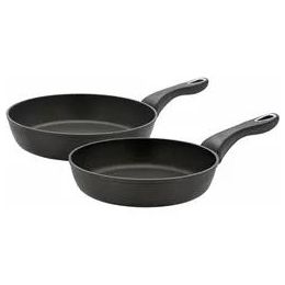 Pfannen-Set GSW "Nanopan", schwarz, &Oslash;:28cm, Pfannen, Induktion