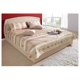 Tagesdecke, beige, B:215cm L:225cm, Polyester, Westfalia Schlafkomfort, Tagesdecken