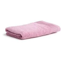M&ouml;ve Badetuch M&Ouml;VE "Loft", rosa, B:80cm L:150cm, Walkfrottier, Baumwolle, Handt&uuml;cher, Badetuch, mit breiter Bord&uuml;re