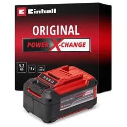 Akku Einhell "&raquo;Power X-Change Plus&laquo;", schwarz (schwarz, rot), 18 V, Akkumulatoren, 18 V, 5,2 Ah