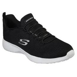 Slip-On Sneaker Skechers "DYNAMIGHT", Herren, Gr. 48,5, schwarz-wei&szlig; (schwarz, wei&szlig;), Textil, Schuhe, Slipper, Sneaker mit Memory Foam, Topseller