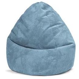 Sitzsack MAGMA HEIMTEX "BeanBag SHARA XXL", blau (petrol), B:130cm, Bezug: 100% Polyester, Sitzs&auml;cke, Sitzsack